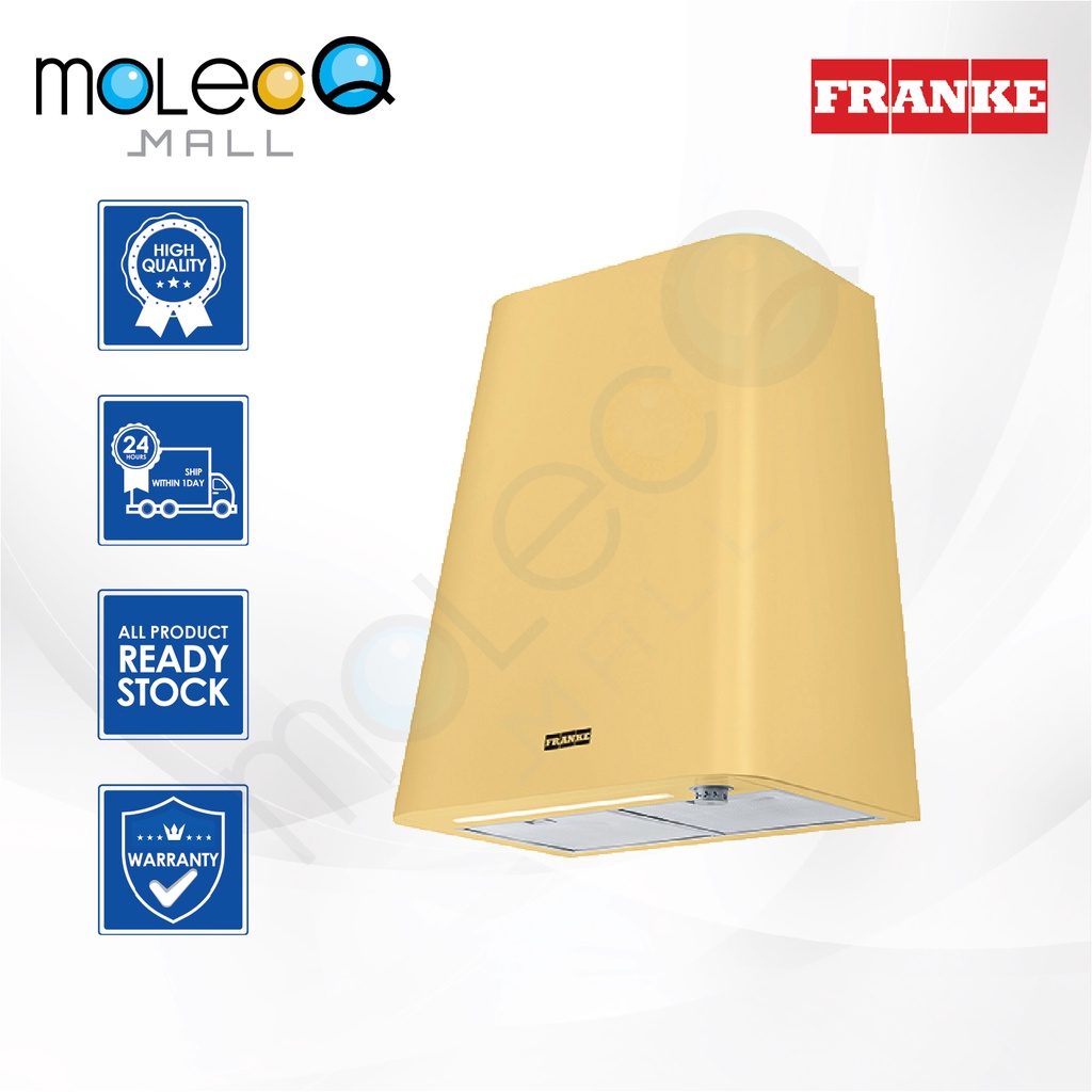Franke Smart Deco Hood in Matt Yellow Mustard Kitchen Hood Cooker Hood ...