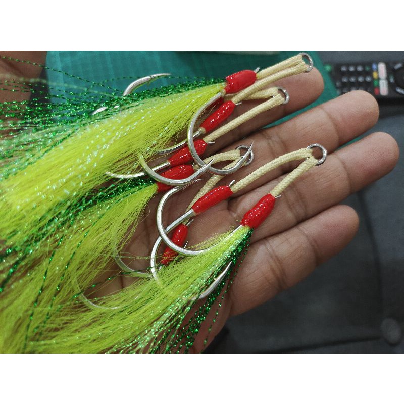 RAGAT ASSIST HOOK the HULK 4/0 UTK JIG 80-150g | Shopee Malaysia