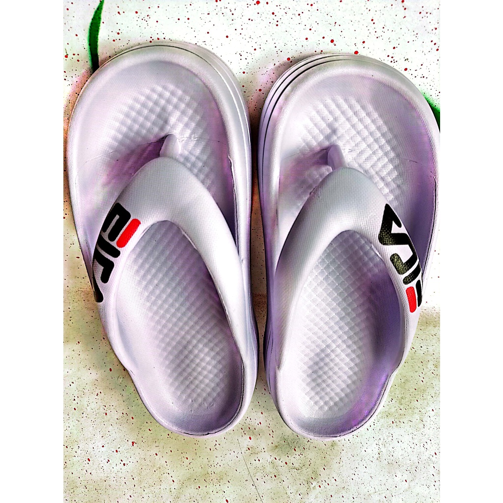 Selipar Getah (Jenama FILA) | Shopee Malaysia