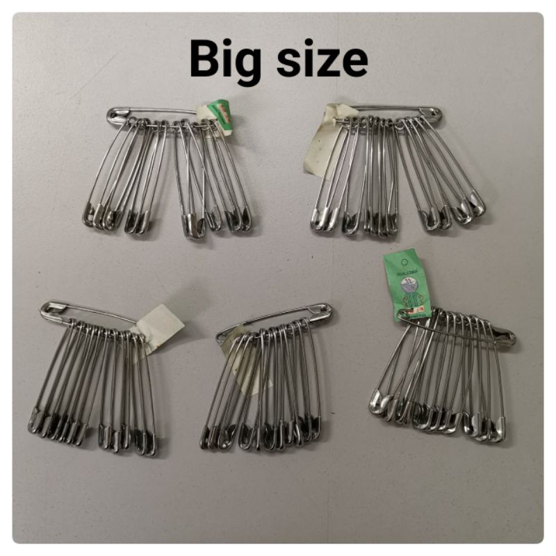 Safety pin / kersang / size besar 5.8cm panjang ( OFFER ) | Shopee Malaysia