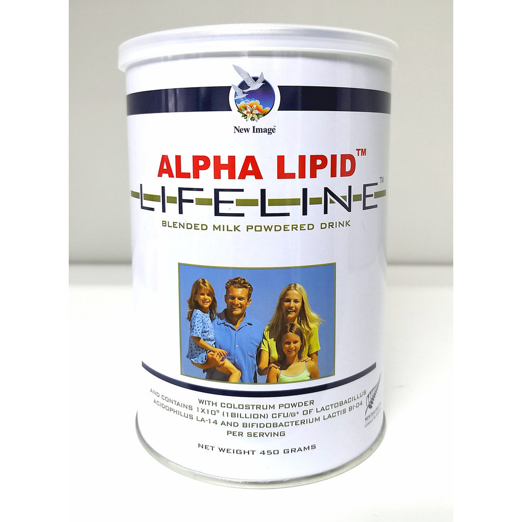Alpha Lipid Lifeline Blended Milk Powdered Drink 450g Exp: 18/05/2024 ...
