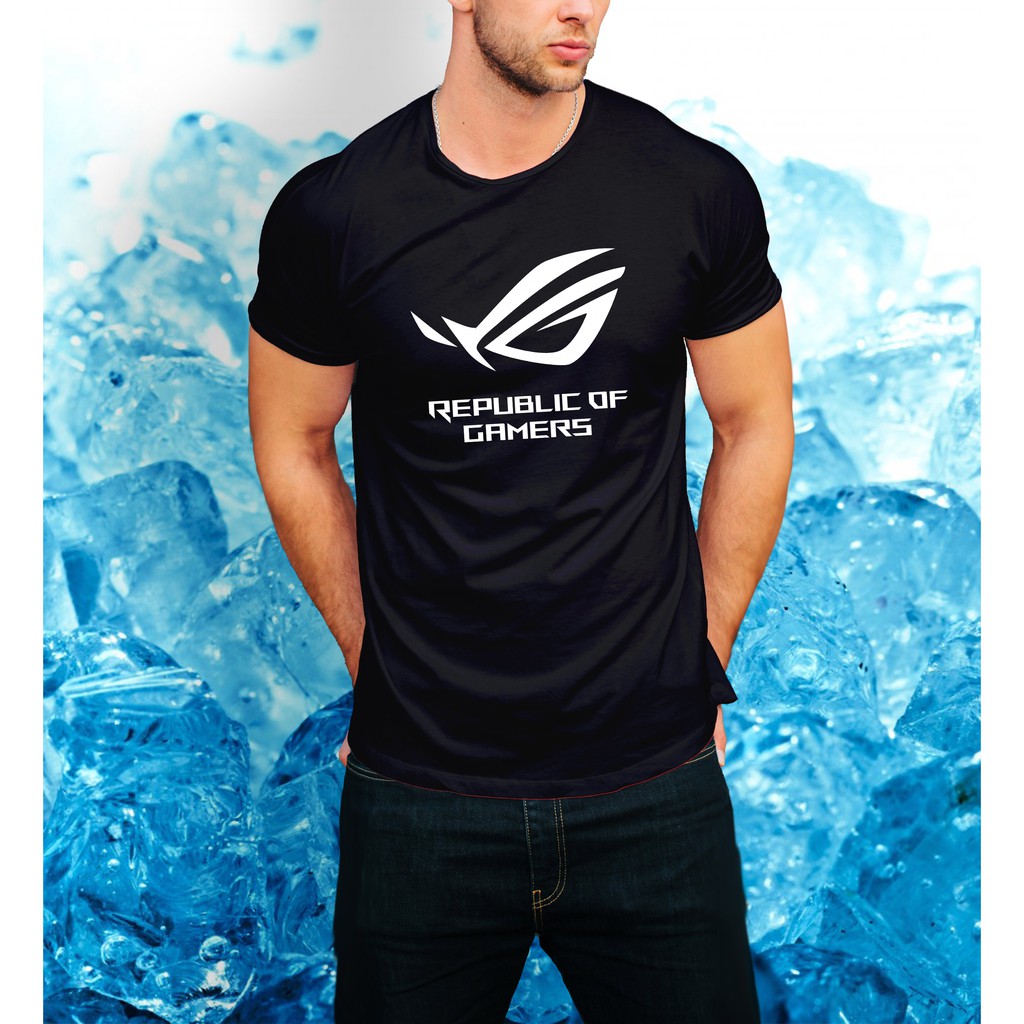 Republic Of Gamers Asus ROG Tshirt | Shopee Malaysia