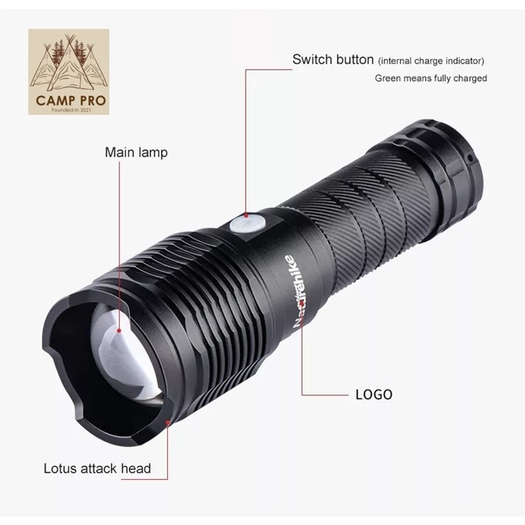 Naturhike Outdoor Camping Torch Light | Shopee Malaysia