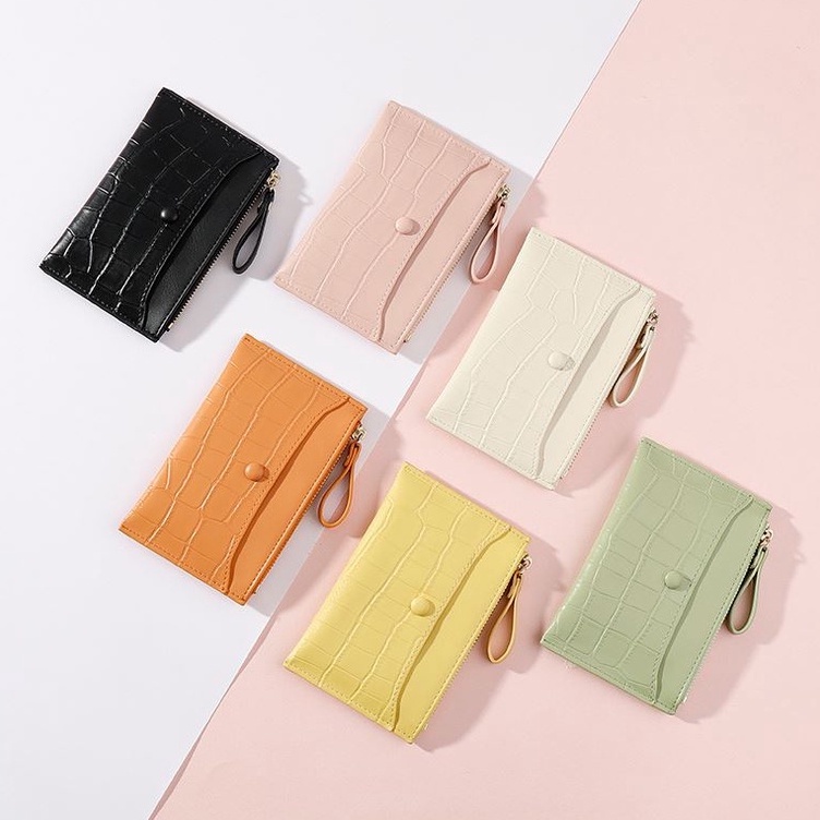Mini purse woman small card holder wallet beg dompet perempuan bag duit ...