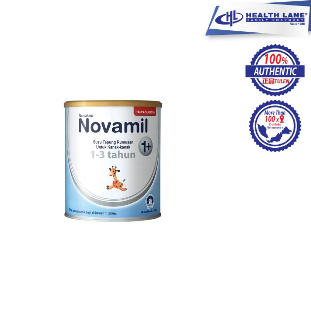 Novalac Novamil 1+ Growing Up Formula (800g) | Shopee Malaysia