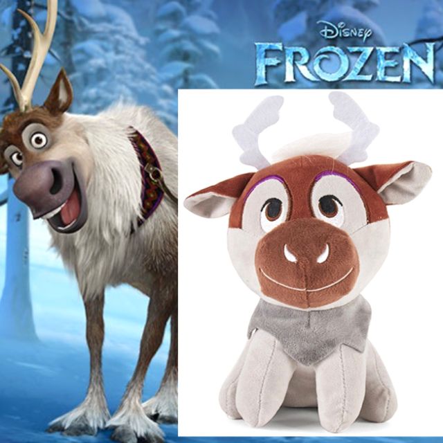 Frozen Disney Sven Moose Plush Toy Stuffed Doll Cartoon Series Patung ...