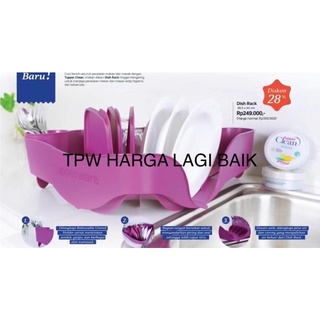 Tupperware Purple Dish Rack / Rak Tempat Letak Pinggan /Bekas Original ...