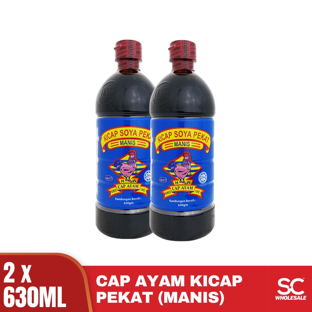 Cap Ayam Kicap Soya Pekat Manis Sabah 630ml | Shopee Malaysia
