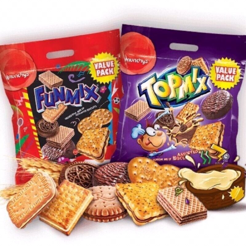 Munchy's Assorted Biscuits (Funmix/Topmix) 500g | Shopee Malaysia