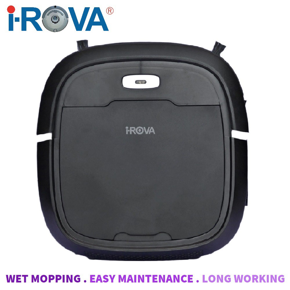 Wet Mop IROVA K6S Robot Vacuum Cleaner Square Robot Microfiber Cloth ...