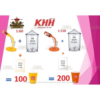 Double Lion Kordial Jagung / Asam Masin / Oren / Ros / Sarsi / Laici ...