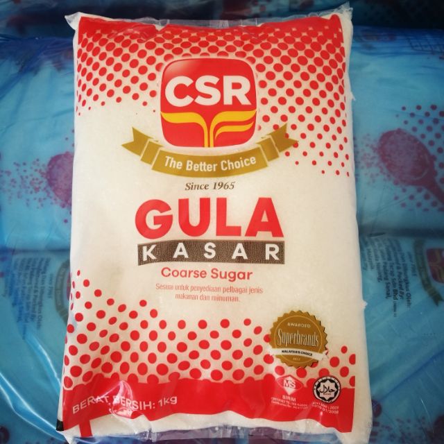 GULA KASAR CSR (Course Sugar) 1 kg | Shopee Malaysia