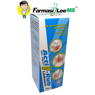 ActiV-Rub Liniment 30ml (Exp 10/2025) Activ Rub Activrub | Shopee Malaysia