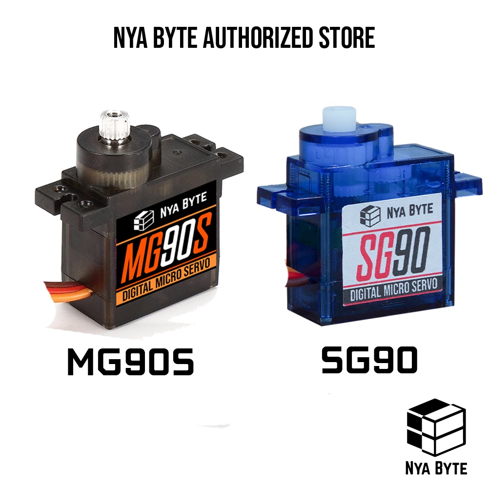 MG90S SG90 Servo 9g Metal Gear Digital Micro 180 Degree For RC Arduino ...