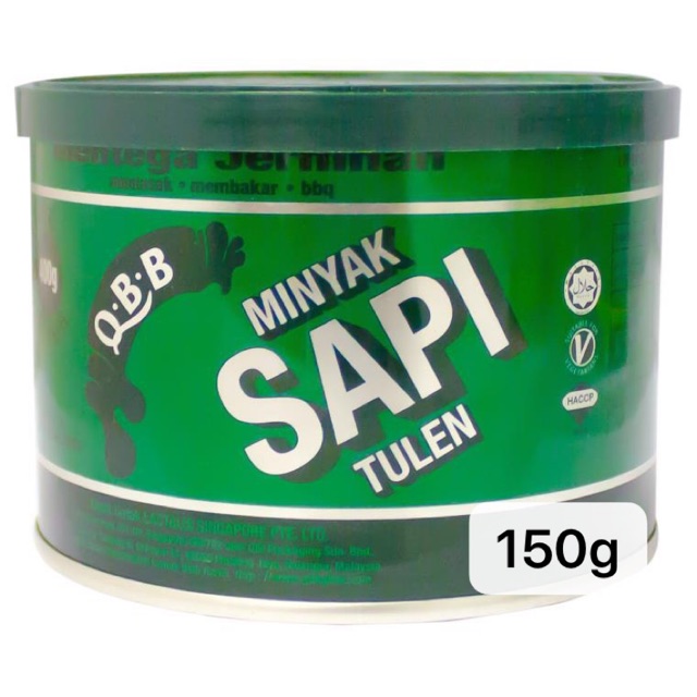 QBB Pure Ghee Minyak Sapi Tulen (150g/400g/800g) | Shopee Malaysia