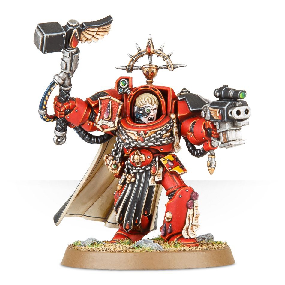 Warhammer 40K Adeptus Astartes Blood Angels Captain in Terminator ...