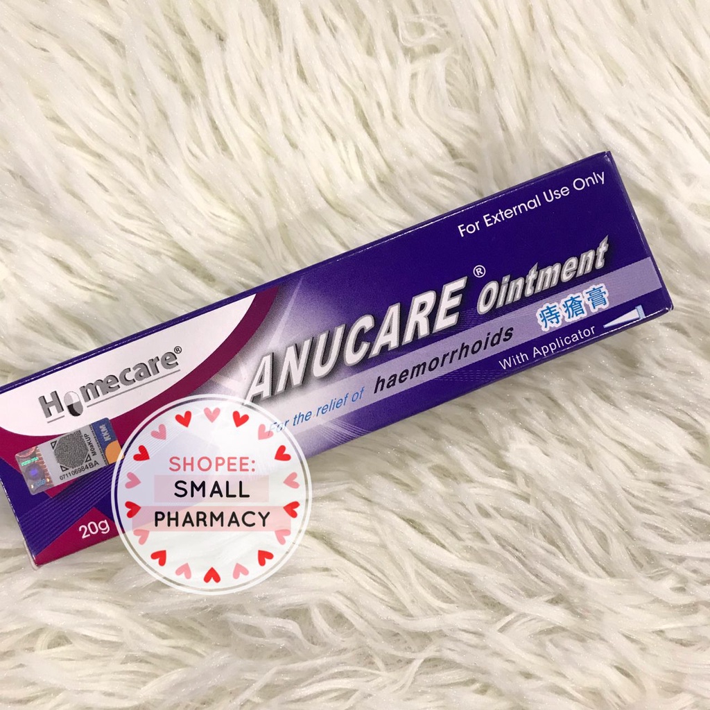 Anucare Ointment with applicator 20g For buasir / hemorrhoids 201578 ...
