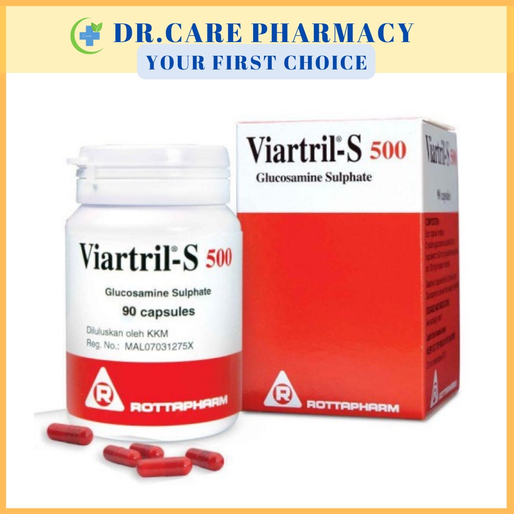 VIARTRIL-S 500MG CAPS 90S (GLUCOSAMINE SUPLATE) | Shopee Malaysia
