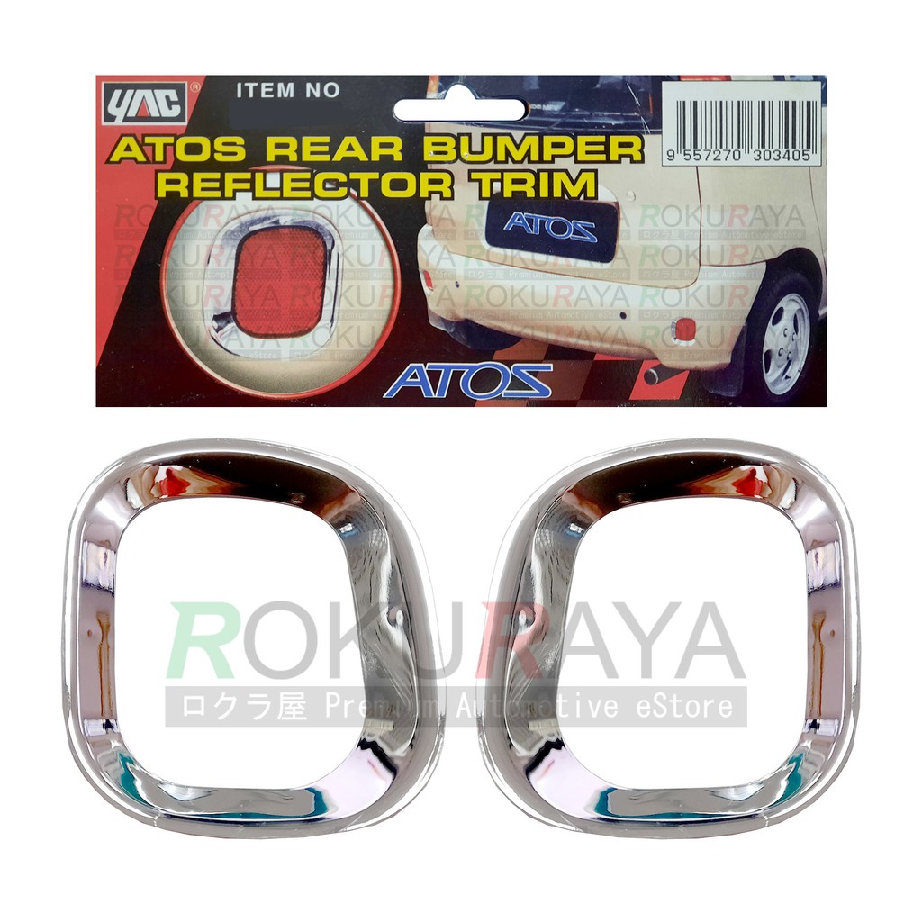 Hyundai Inokom Atos (1997 - 2007) Rear Back Bumper Reflector Cover Trim ...