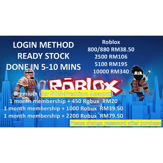 roblox card - Prices and Promotions - May 2021 | Shopee Malaysia