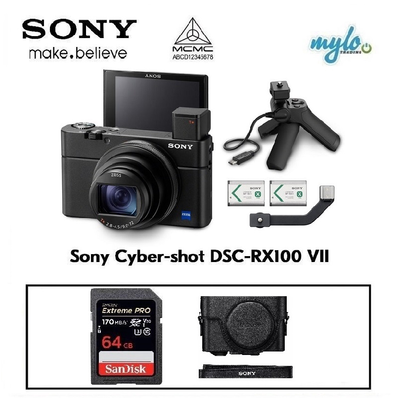 Sony Cyber-shot DSC-RX100 VII / RX100 MARK 7 Digital Camera with ...
