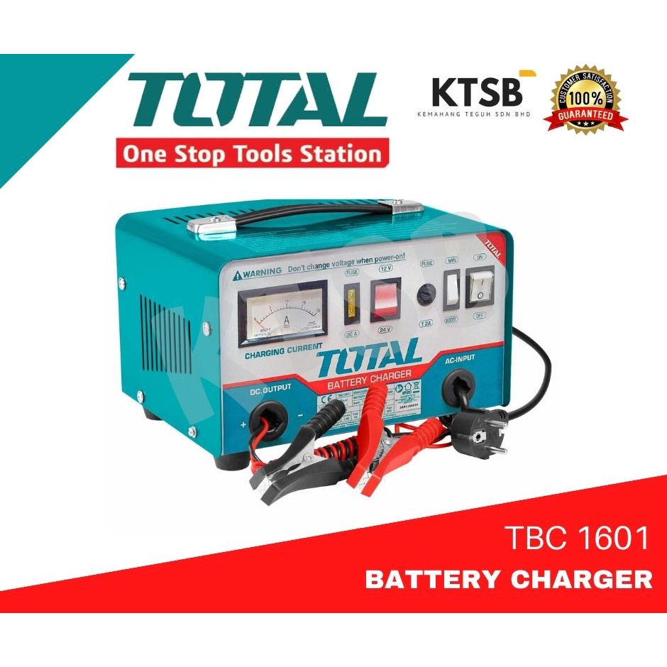 TOTAL - TBC1601 Battery Charger | BETERI (12/24V ) | Shopee Malaysia