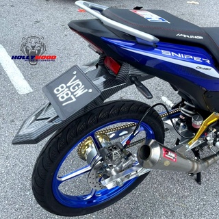 YAMAHA Y16 / Y16ZR MODIFIED SHORT REAR FENDER / MUDGUARD BELAKANG ...