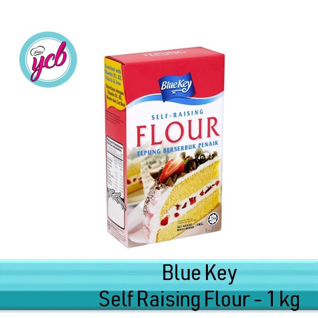 Blue Key Self Raising Flour 1kg | Shopee Malaysia