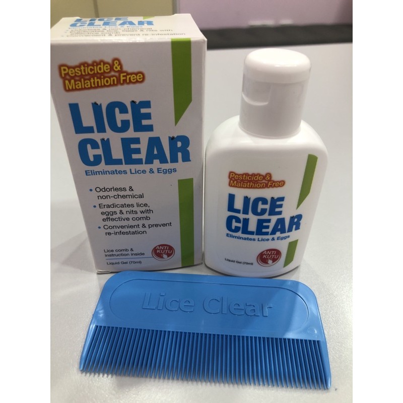 Lice Clear liquid gel 70 ml( Ubat Kutu) | Shopee Malaysia