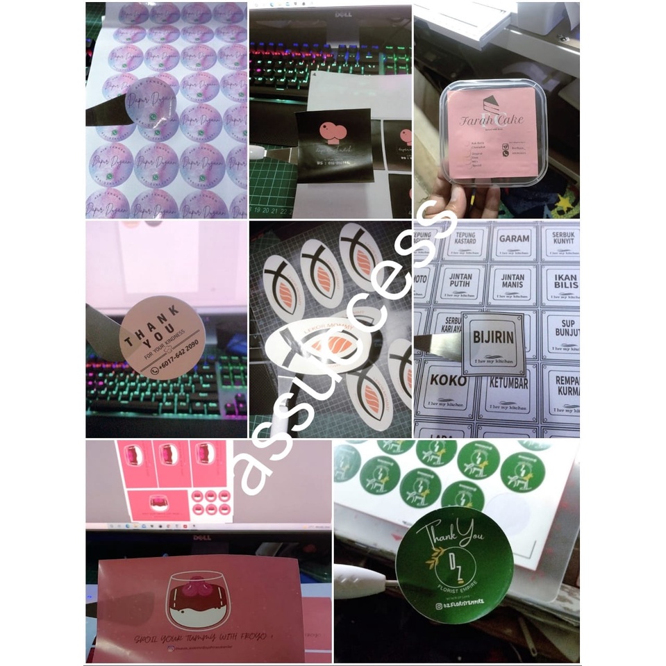 STICKER PRODUCT,STICKER LABEL | Shopee Malaysia