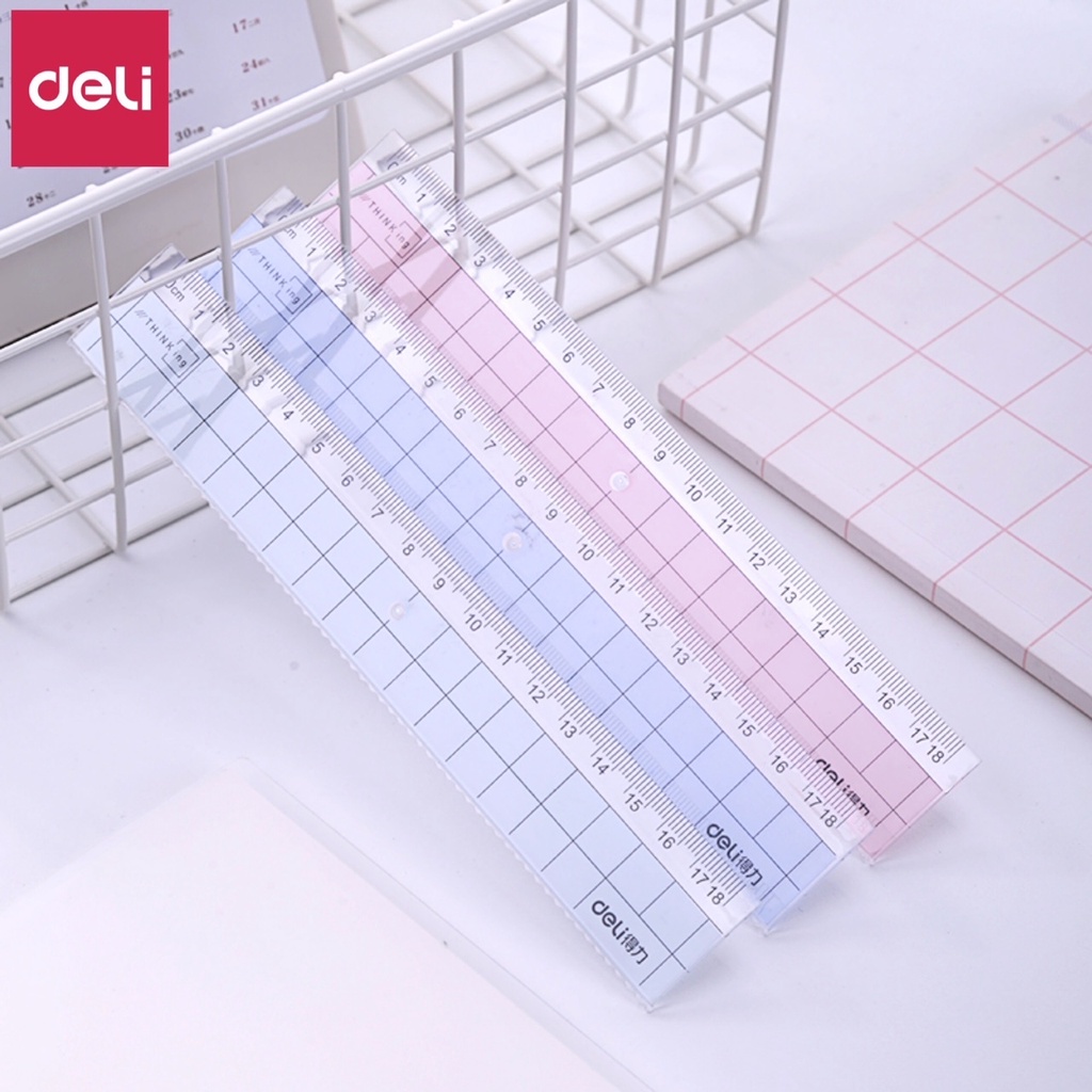 Pastel Color Ruler Transparent Ruler Acrylic Ruler Grid Design Color of ...