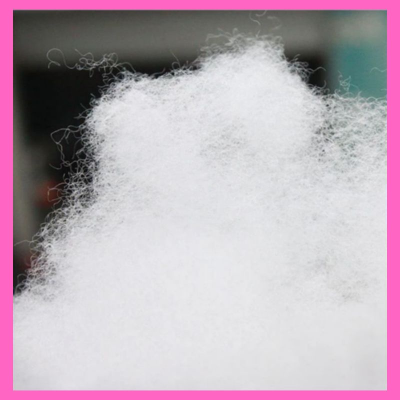 Fiber Kapas 100 Gram. Kapas. Fiber untuk Isi Dalam Plushie,Keychain ...