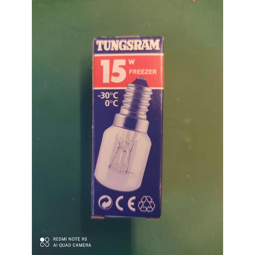 Tungsram 15W E14 Pygmy Bulb (Salt Lamp Bulb/ Refrigerator Light Bulb) | Shopee Malaysia