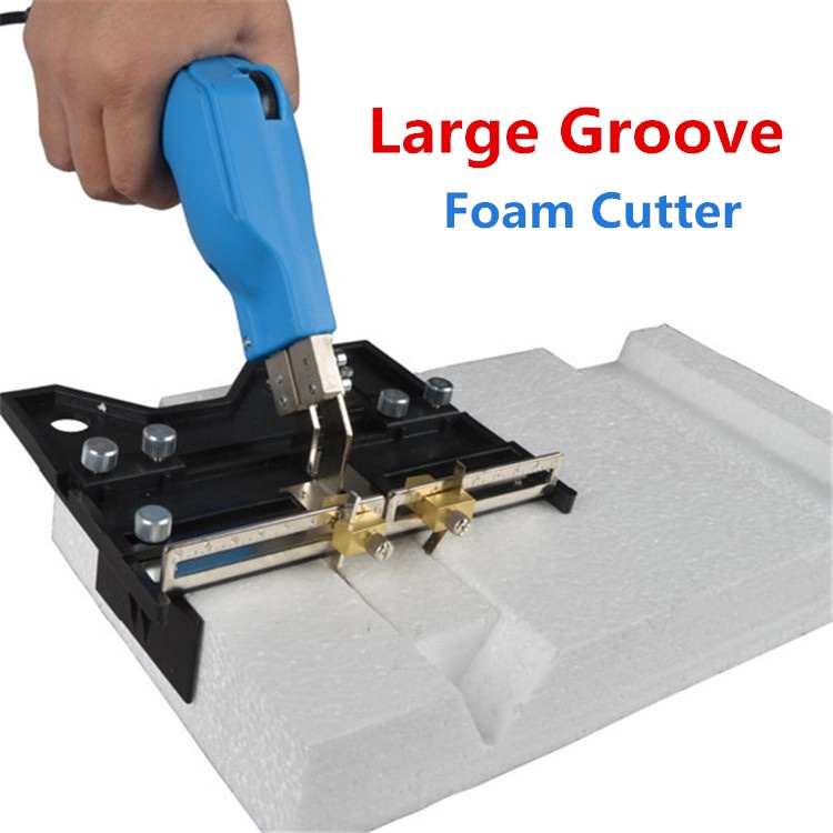 230V/110V Large Groove Electric Foam Cutting Knife Heating Cutter Foam Carving Tool Electric ...