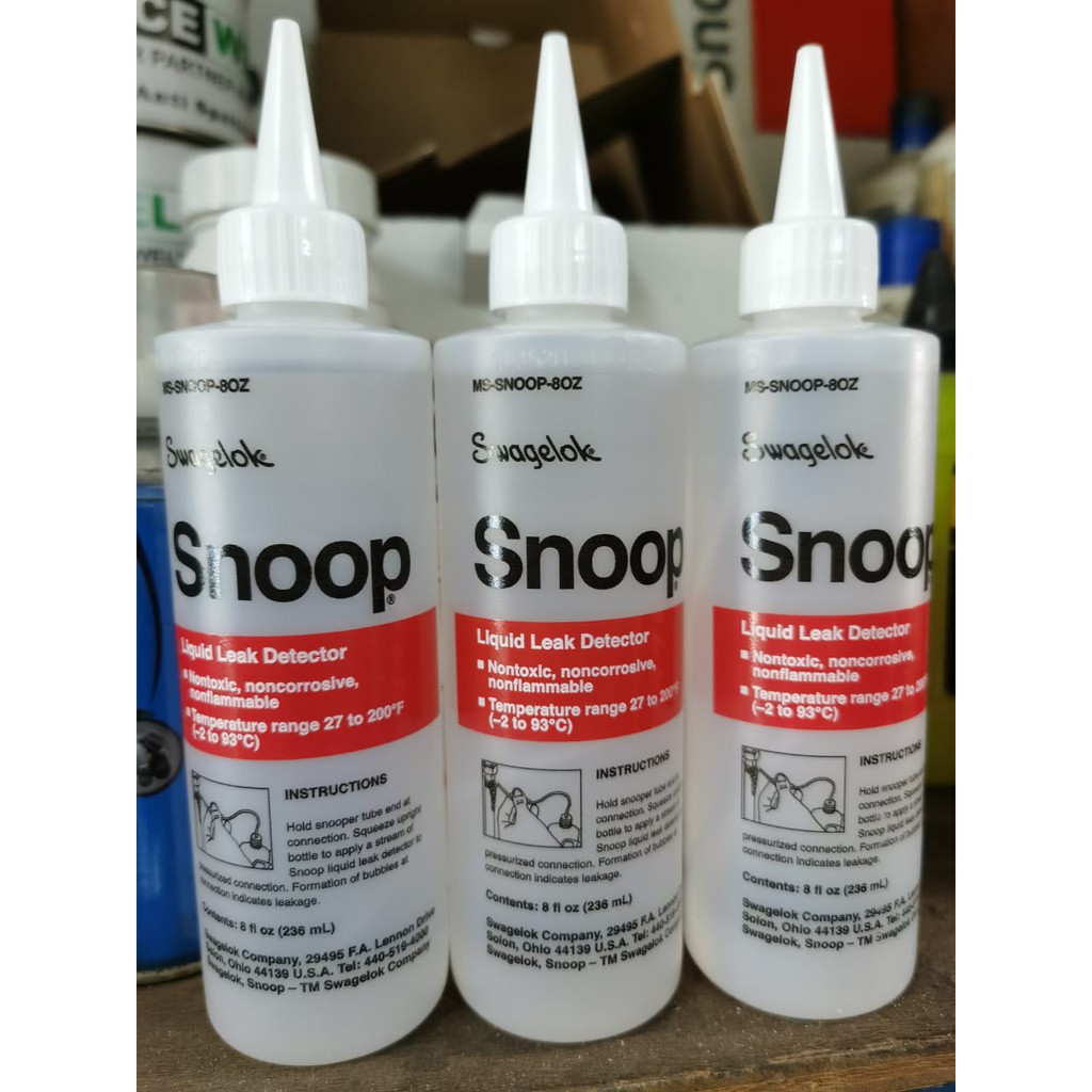 SWAGELOK SNOOP LIQUID LEAK DETECTOR (8 OZ/ 236 mL) | Shopee Malaysia