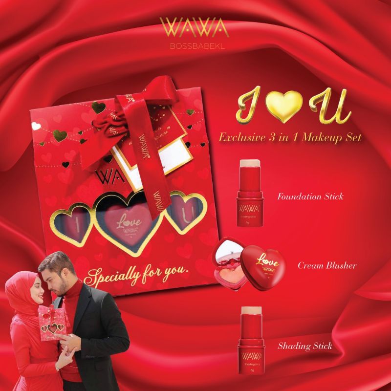 NEW PRODUK WAWA I LOVE YOU | Shopee Malaysia