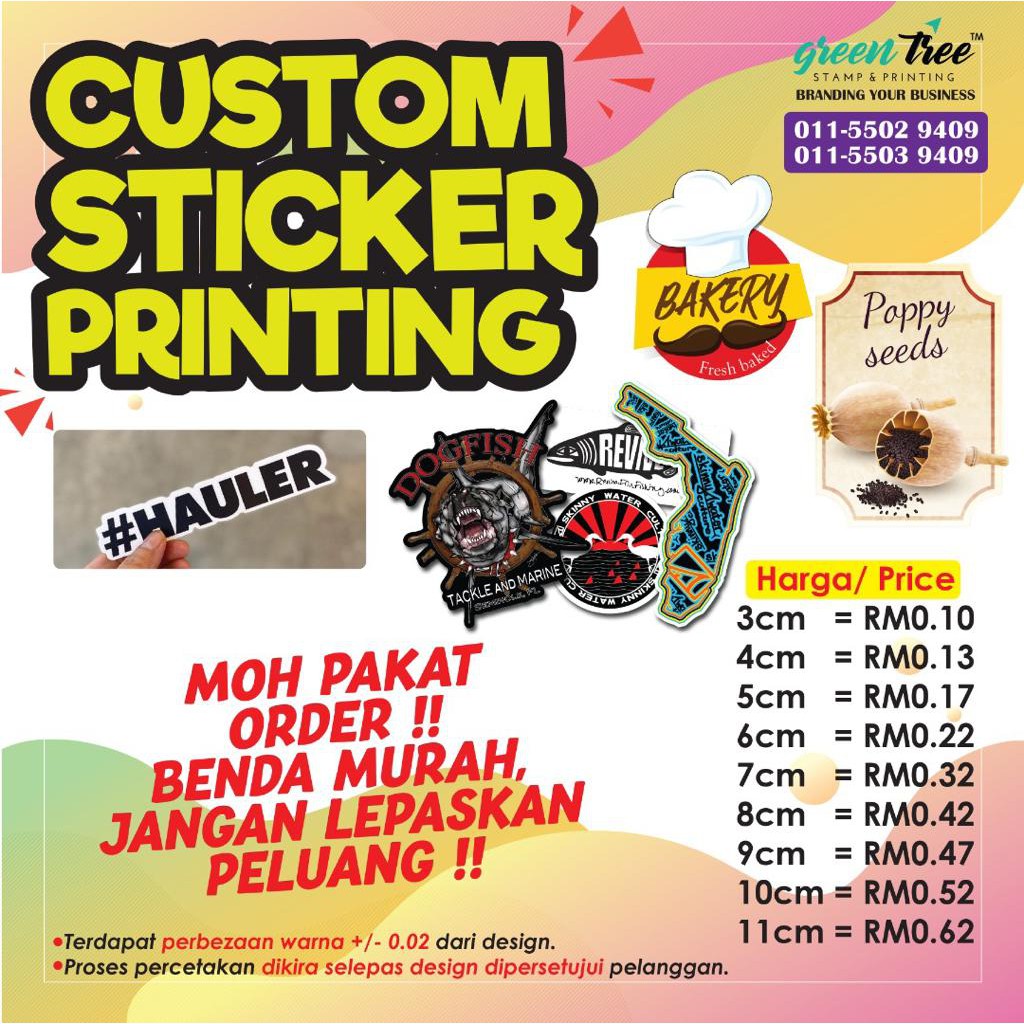 Sticker Label Produk, Sticker Label, Sticker Waterproof, Clear Sticker ...
