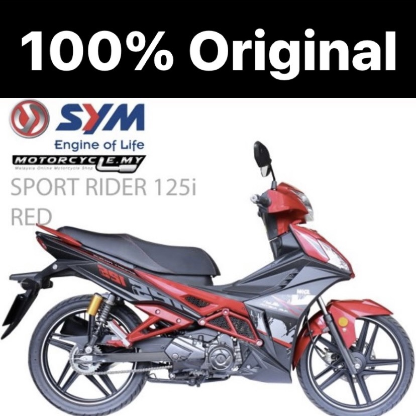 SYM SPORT RIDER 125 COVER SET BODY 100% ORIGINAL 64000-VE1 (NO STICKER ...