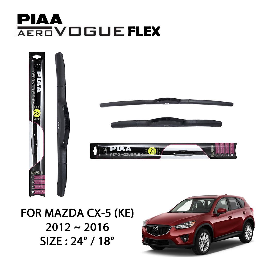 PIAA Aero Vogue FLEX Silicone Wiper For Mazda CX-5 KE (24" / 18") | Shopee Malaysia
