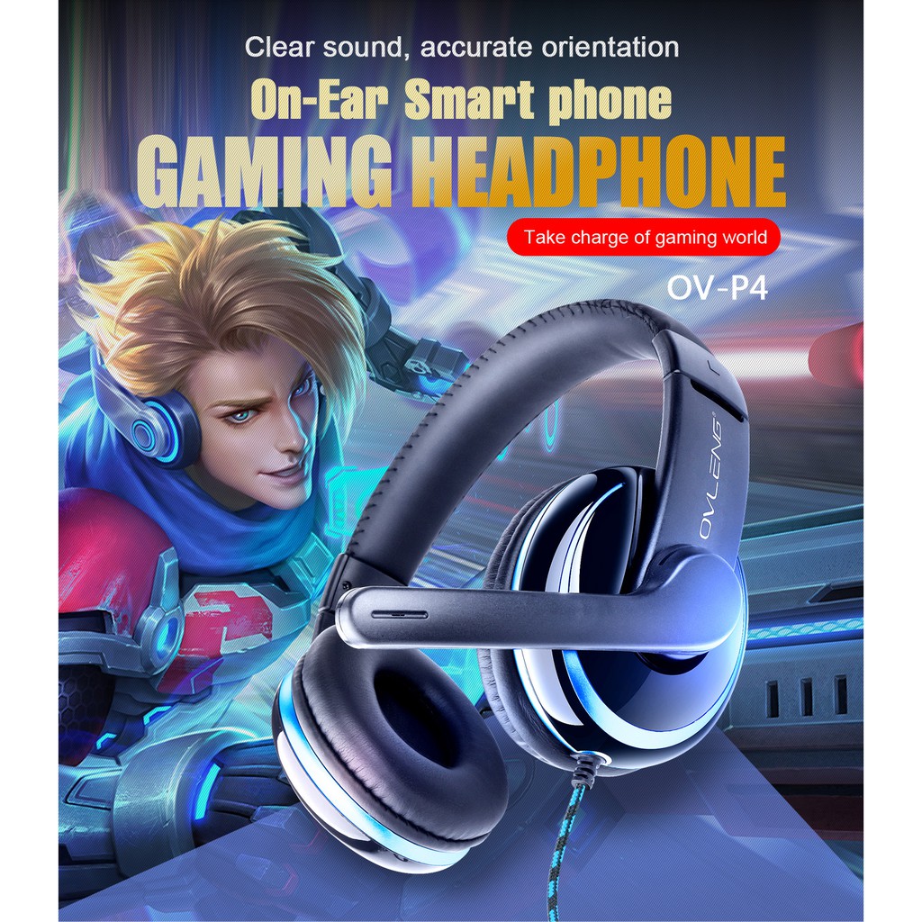 Ovleng OV-P4 gaming headphone | Shopee Malaysia