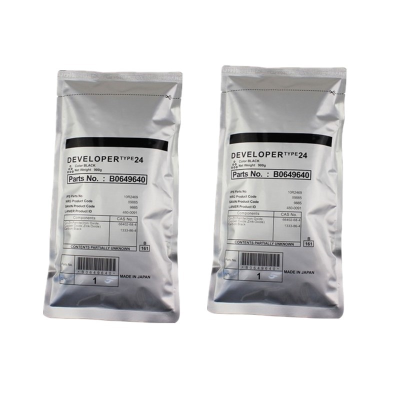2 Pack Type 24 Developer Compatible For Ricoh AF 1060 1075 2051 2060 ...