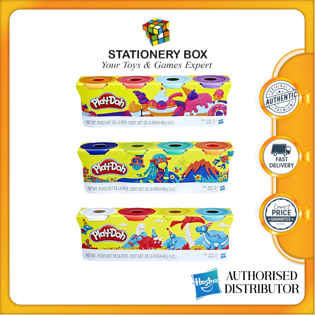 ORIGINAL - Hasbro Play-Doh Classic Color, Assorted Clayset, for Kids ...