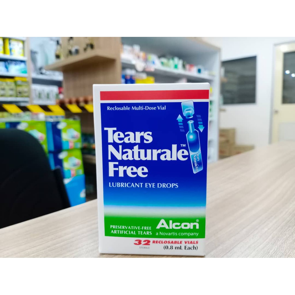 ALCON TEARS NATURALE FREE 32'S | Shopee Malaysia