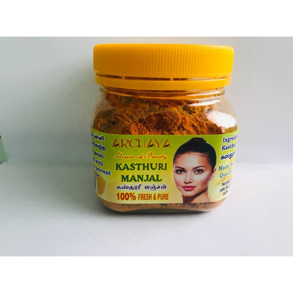 Archaya Kasturi Manjal 100% Fresh & Pure | Shopee Malaysia