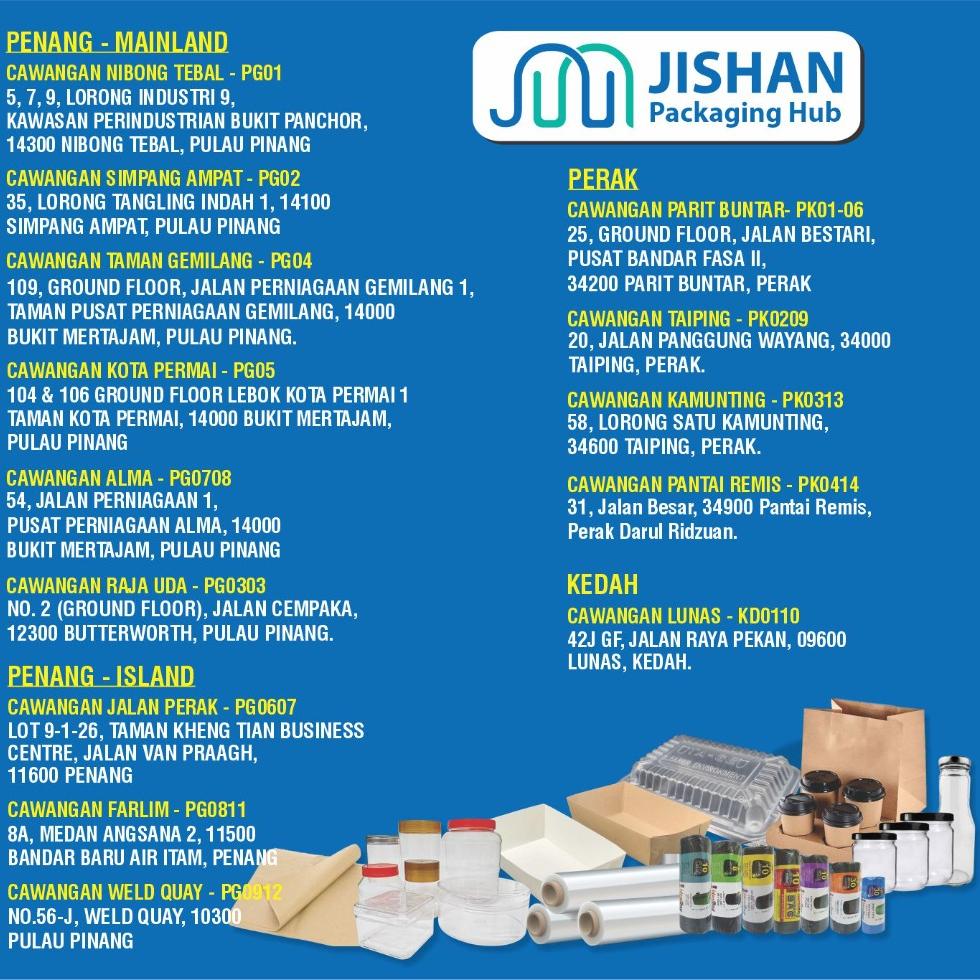 Jishan Packaging Hub, Online Shop | Shopee Malaysia