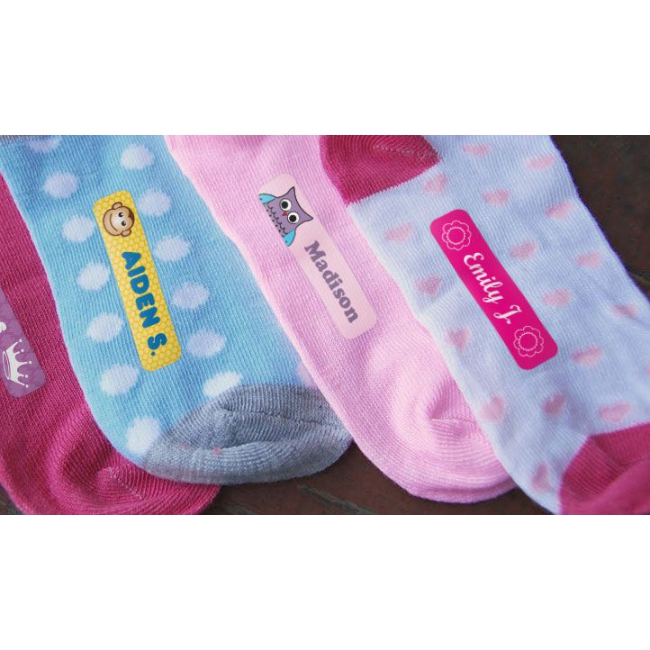 IRON ON LABEL/TAG BAJU SEKOLAH/sticker label for fabric sticker iron ...