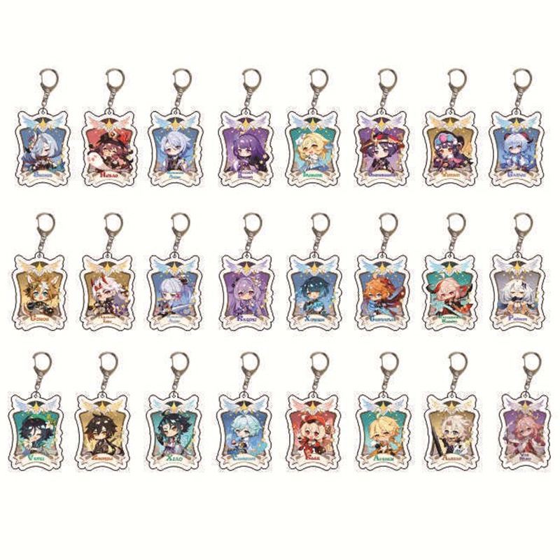 Game Genshin Impact Tartaglia Zhongli Ganyu Kamisato Ayato Raiden ...