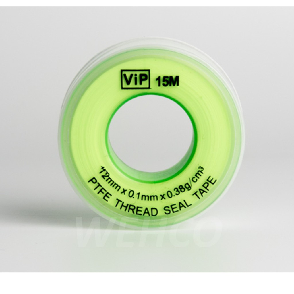 15M VIP Sealing Tape PTFE Thread Seal Tape (tape putih) | Shopee Malaysia