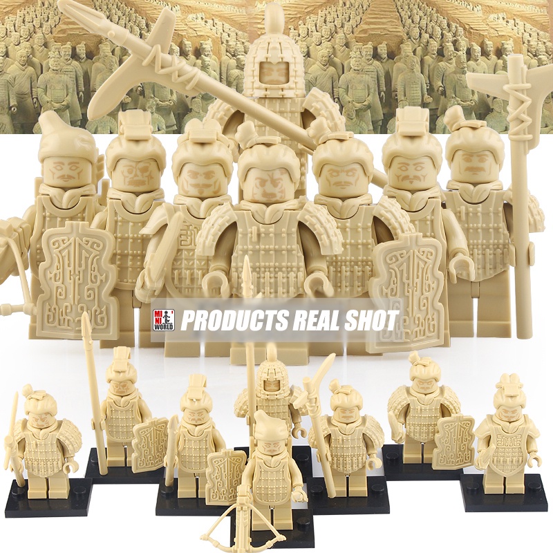 Ancient China Minifigures First Emperor of Qin Terracotta Army Mummy ...