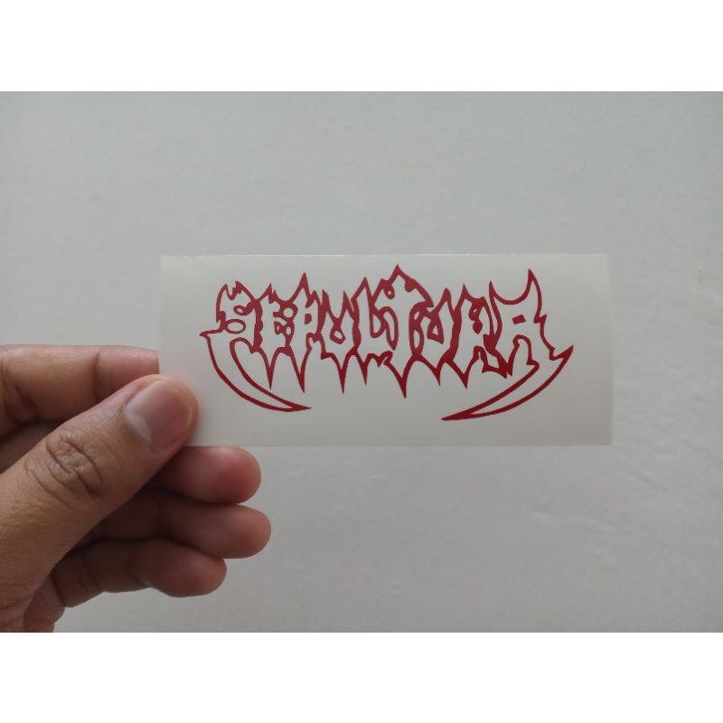 Sticker Band Sepultura ( outdoor / sticker cutting ) | Shopee Malaysia